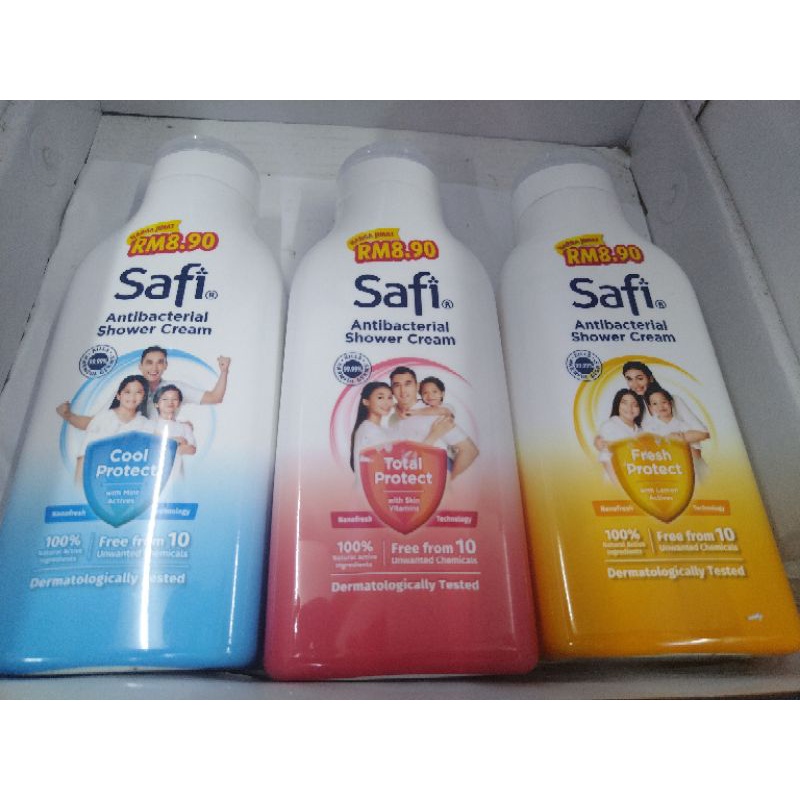 Safi Anti-bacterial Shower Cream 500g | Shopee Malaysia
