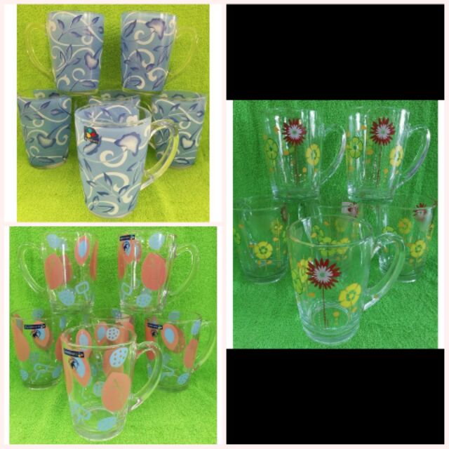 Luminarc mug 6pcs/1set | Shopee Malaysia