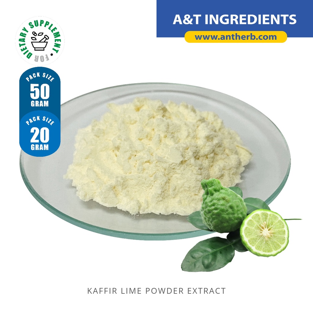 [20g/50g] Kaffir Lime Powder Extract / Ekstrak Limau Purut / Makrut ...