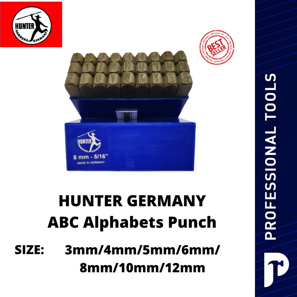 Hunter Germany ABC Alphabet Punch | Shopee Malaysia