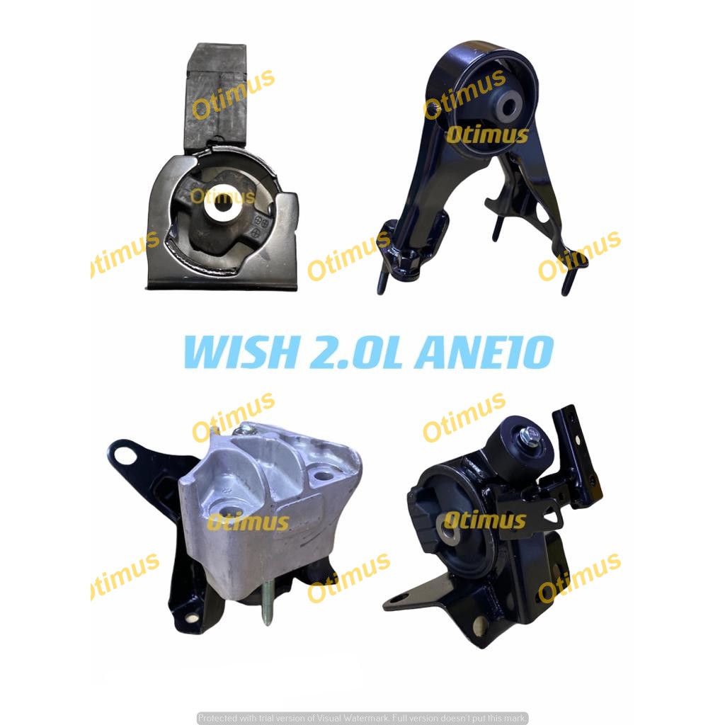 1 SET TOYOTA WISH 2.0 ANE10 ANE11, CALDINA AZT241 2.0 ENGINE MOUNTING ...