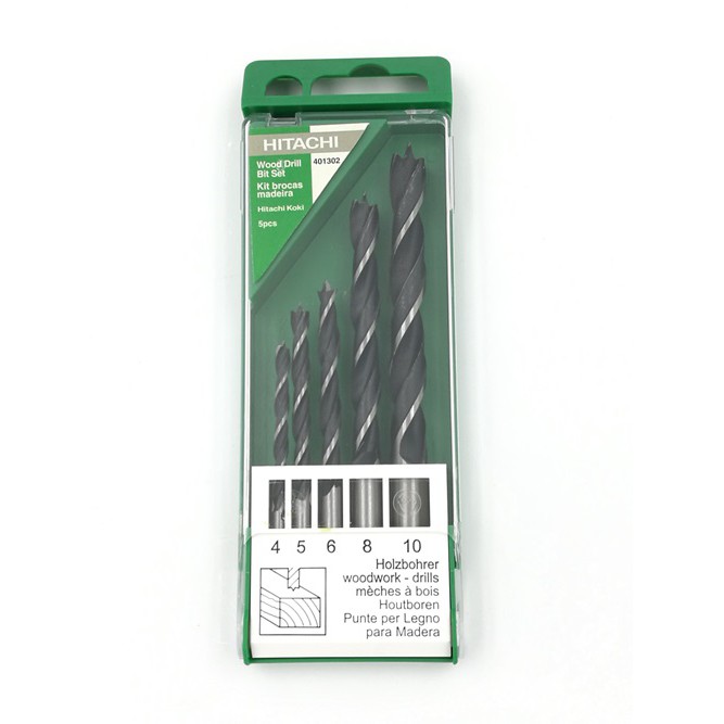 Hitachi Wood Drill Bit Set | Shopee Malaysia