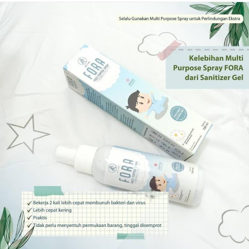Fora multi purpose spray (sanitizer Special For Babies To Adults ...
