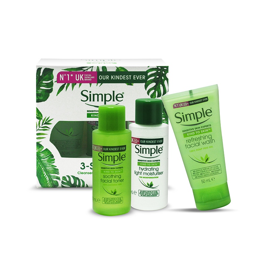 SIMPLE 3-STEP KIT 50ML | Shopee Malaysia