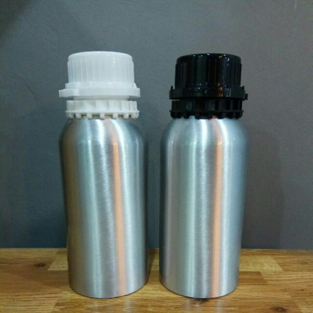 500ml Empty Aluminium Bottle Container + Pull Plug Insert / Botol ...