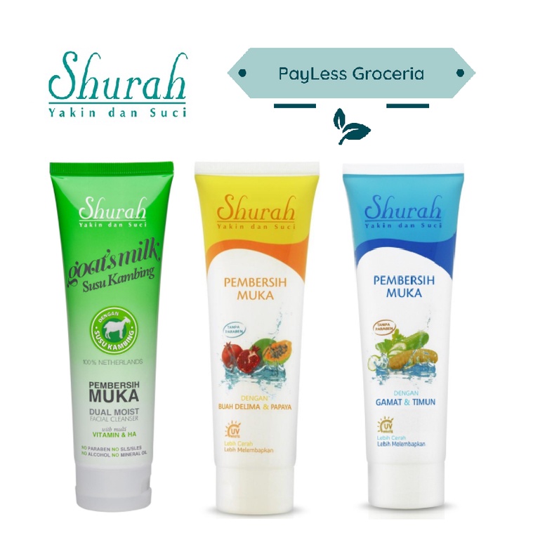 Shurah Pembersih Muka 100g | Shopee Malaysia