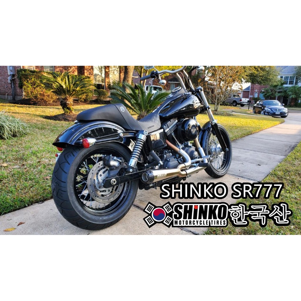 Shinko Tires Tyres Tayar SR777 Black Wall Tayar HARLEY DAVIDSON CHOPPER CRUISER 150 90 15 150 80 ...