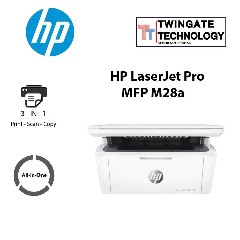 HP Printer Laserjet Pro MFP M28A | Shopee Malaysia