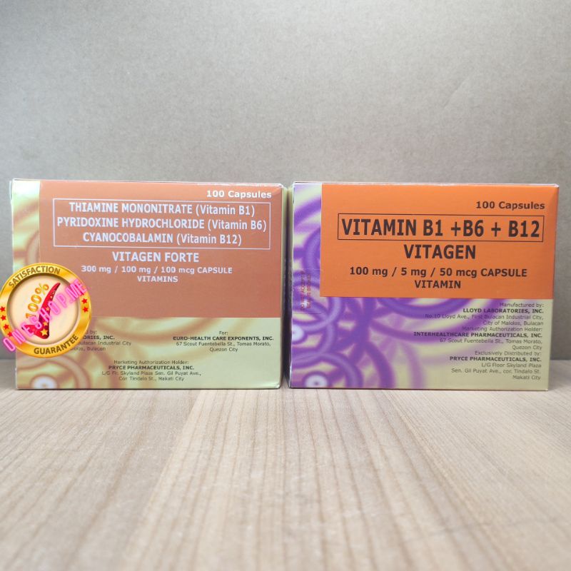 Vitagen / Vitagen Forte Vitamin B-Complex 100 capsules | Shopee Malaysia