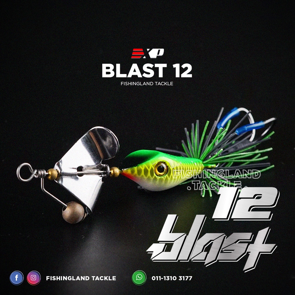 [NEW] EXP Blast 12 Wooden Slash Bait | 3.8cm / 12.5g | Thailand ...