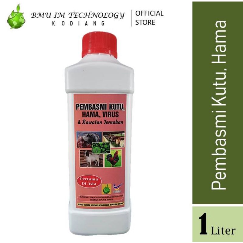 Pembasmi Kutu Hama Virus dan Rawatan Ternakan 1 Liter | Shopee Malaysia