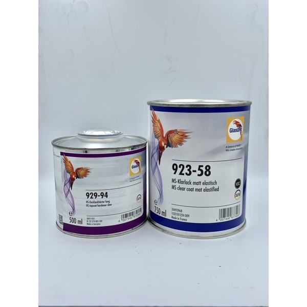Glasurit 923-58 & 929-94 MS clear coat matt | Shopee Malaysia