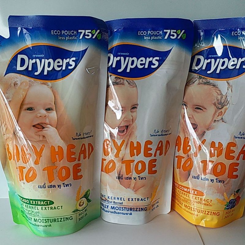 Drypers Baby Head To Toe 450ml | Shopee Malaysia