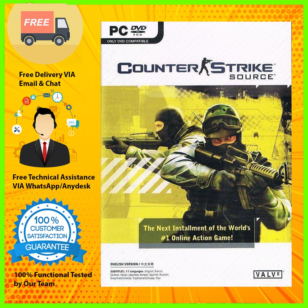 Counter Strike Source PC | Shopee Malaysia