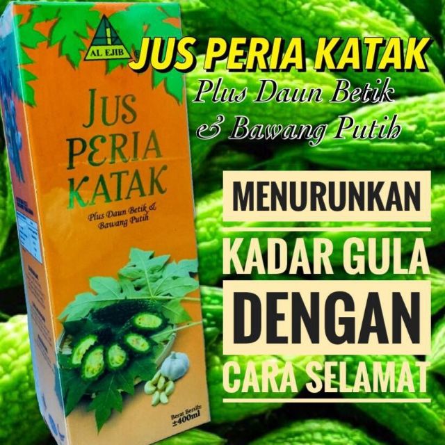 Jus PERIA Katak Original Al Ejib 400 ML | Shopee Malaysia