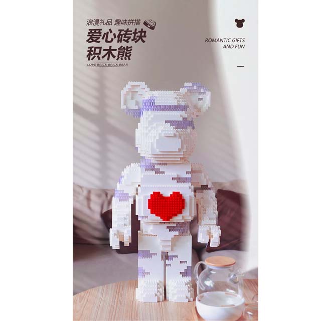 Bear Bearbrick Building Blocks 37*25*73 (READY STOCK) | Shopee Malaysia