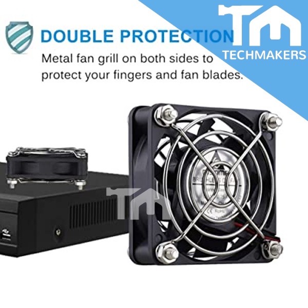 Metal PC CPU Cooling Cooler Fan Grill Finger Guard Protector 4cm 5cm ...
