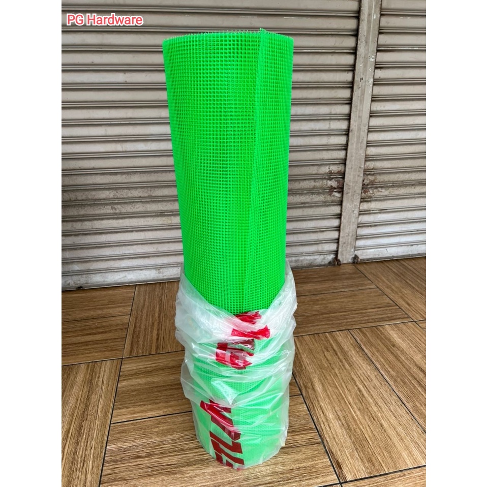 Polyethylene Netting ( 6mm Square Mesh @1 Meter x 25 Meter ) | Shopee ...