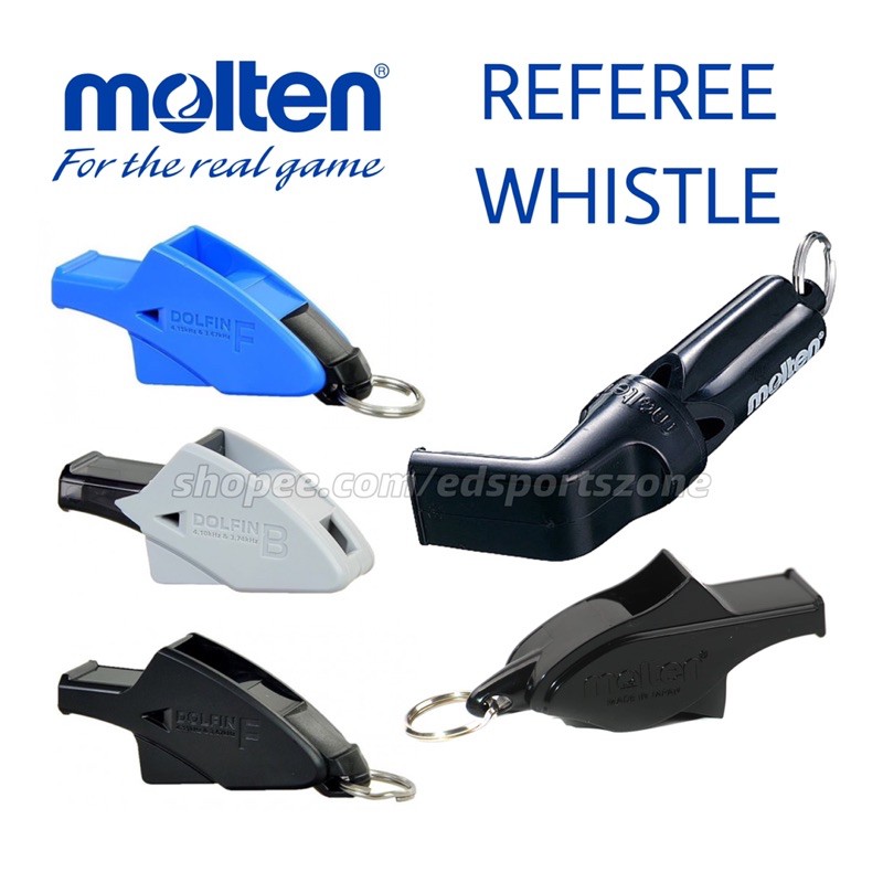 MOLTEN Whistle Dolfin Pro Volley Soccer Hockey Basketball Referee ...