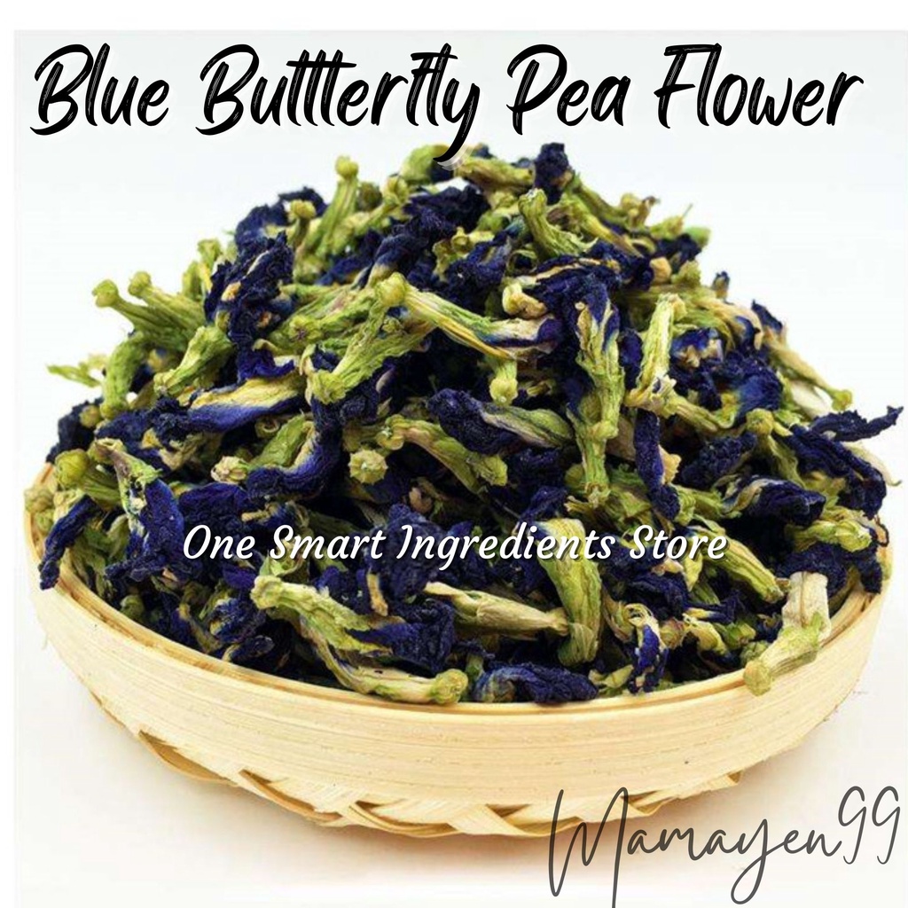 Blue Butterfly Pea Flower 1kg | Organic -Bunga Telang -蝶豆花, 蓝花, 兰花 ...