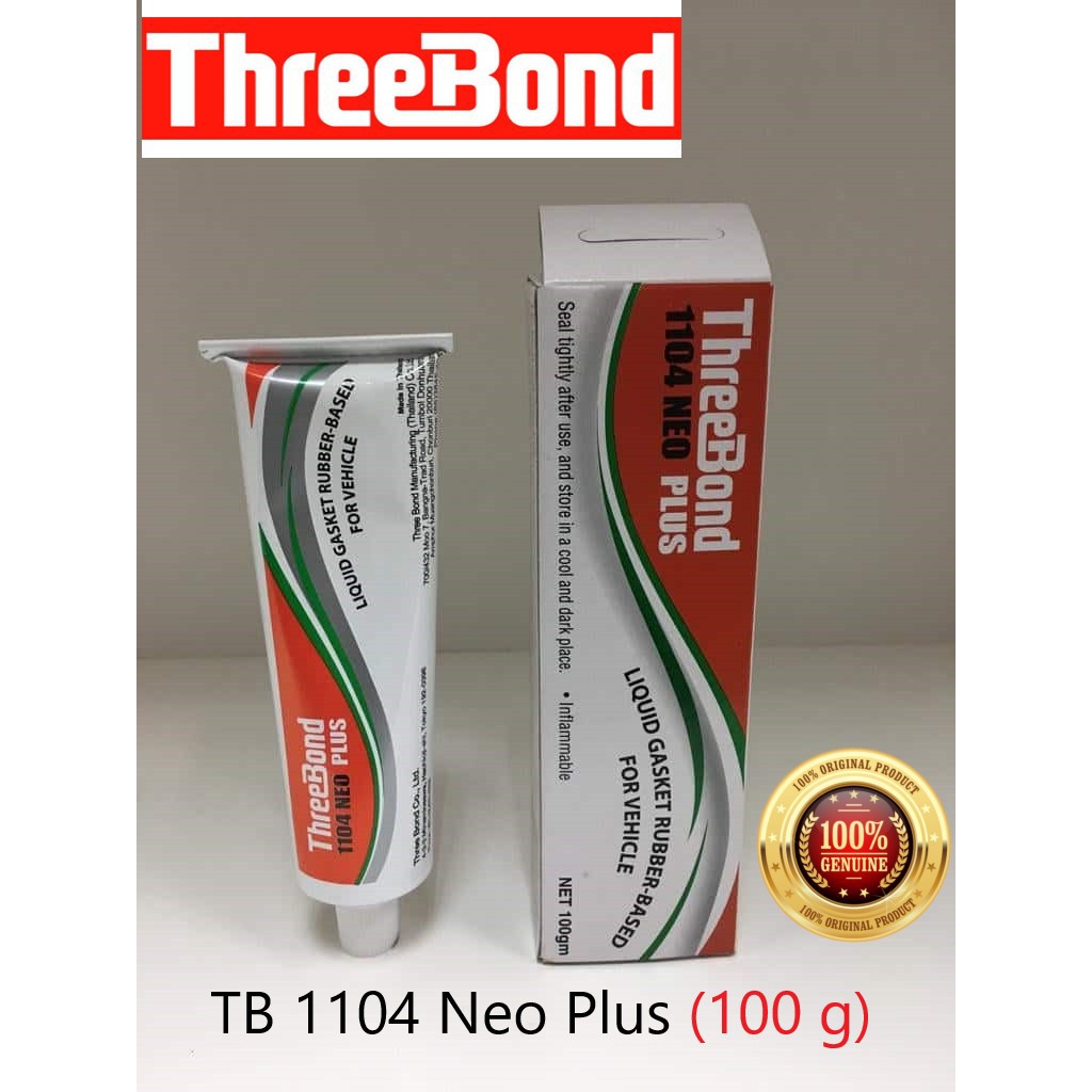 100g ThreeBond TB1104 Neo Plus – Grey Synthetic Rubber Liquid Gasket ...