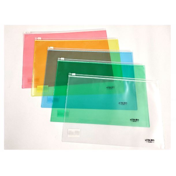 A4 Transparent Document Zip Bag Zip File (DL5293) | Shopee Malaysia