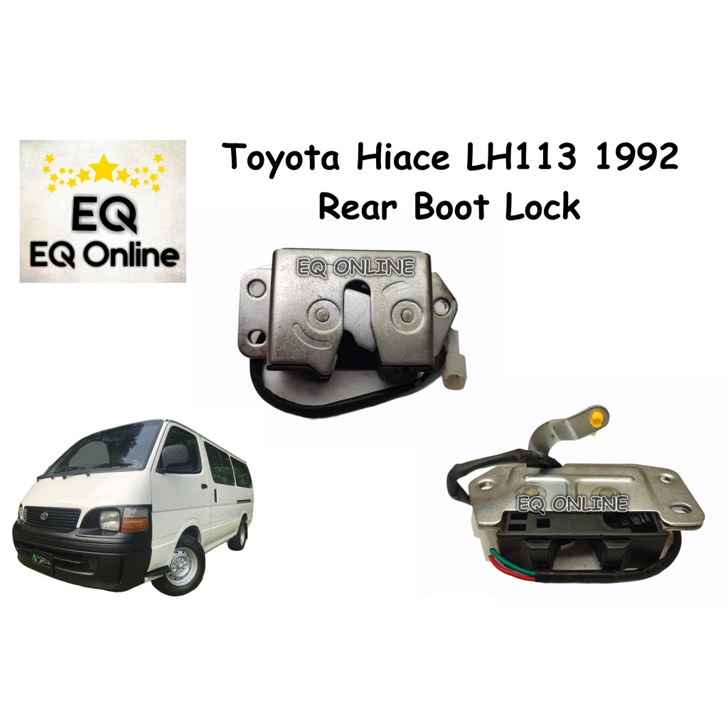 Toyota Hiace LH112 LH113 1992 Rear Boot Lock / Rear Bonnet Lock (Lock ...