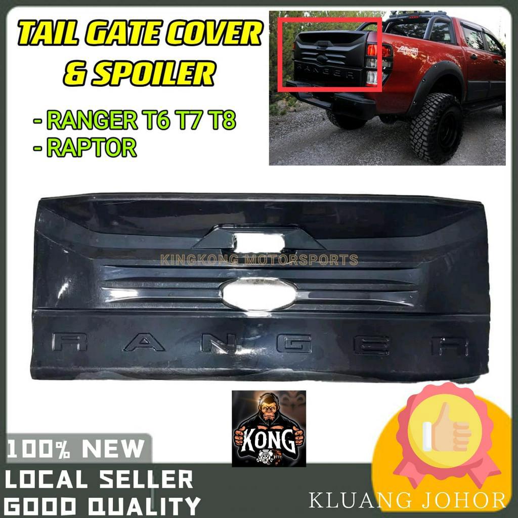 FORD RANGER T6 T7 T8 RAPTOR REAR TAIL GATE COVER BONNET GUARD PLATE ...