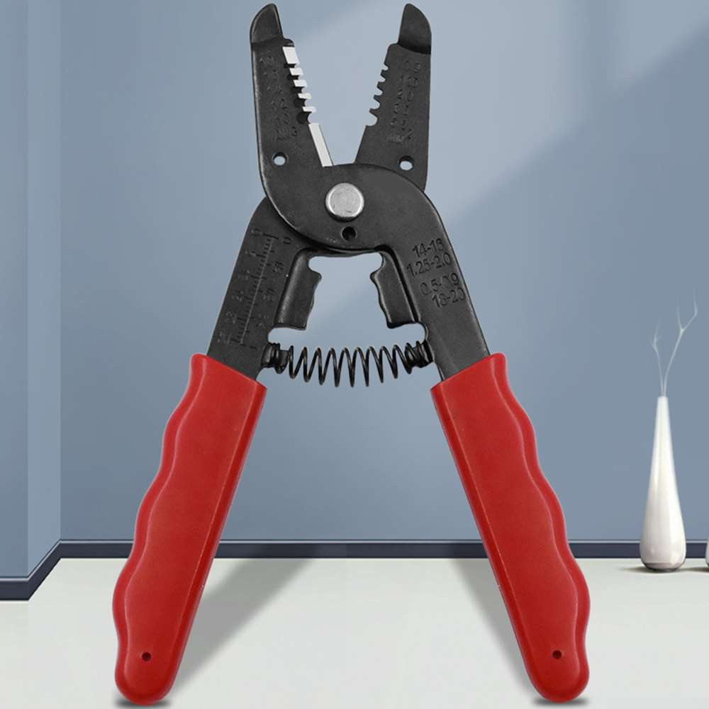 Queen 1 x Multifunctional Crimper Cable Wire Terminals Electrical Plier ...