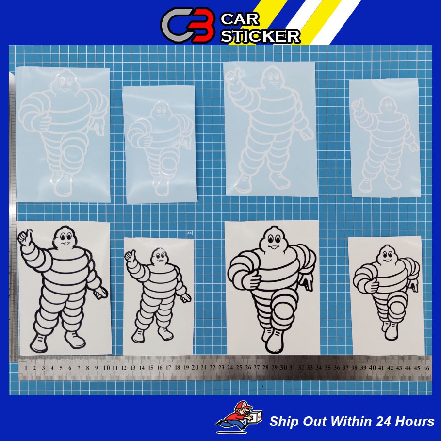 Sticker Cutting Michelin Sticker | Shopee Malaysia