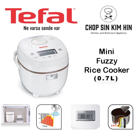 Tefal Mini Fuzzy Rice Cooker 0.5L (RK5001) | Shopee Malaysia