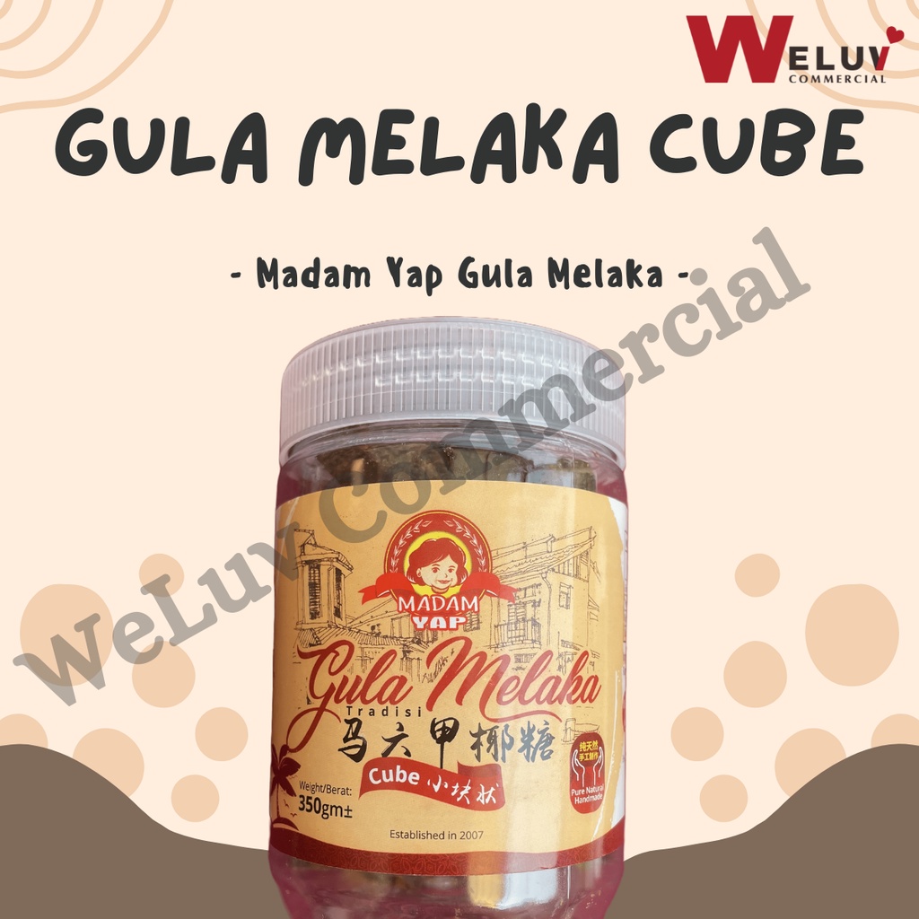 Madam Yap Gula Melaka Cube 350g [马六甲叶大婶纯手工椰糖块] | Shopee Malaysia