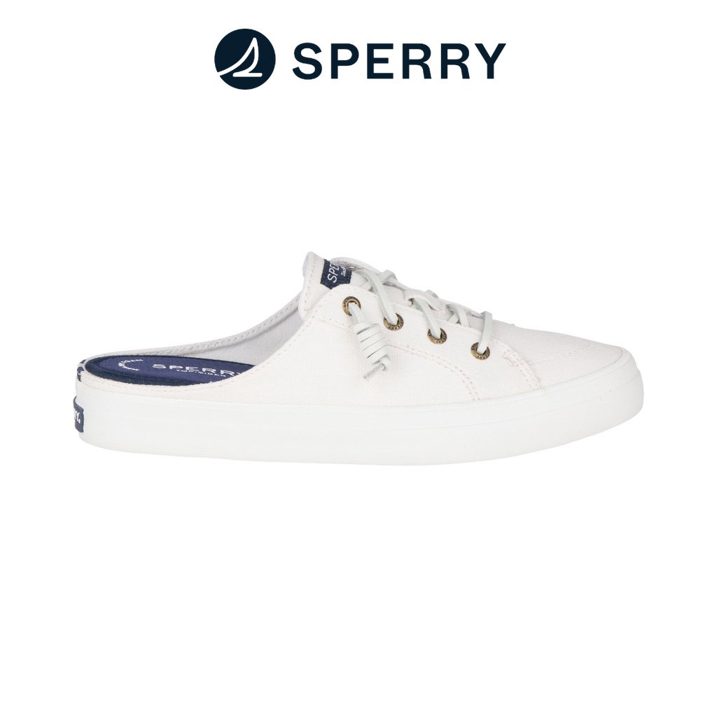 Sperry Women's Crest Vibe Mule Sneaker - White (STS84169) | Shopee Malaysia