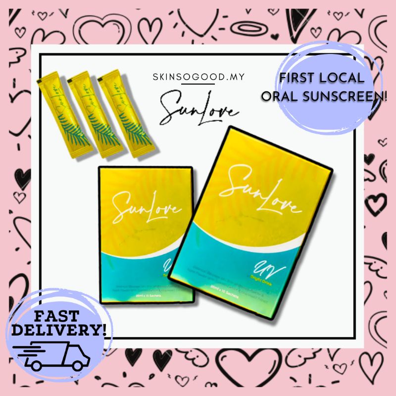 SunLove UV Drinks Drinkable Sunblock (20ml x 10 sachets) | Shopee Malaysia