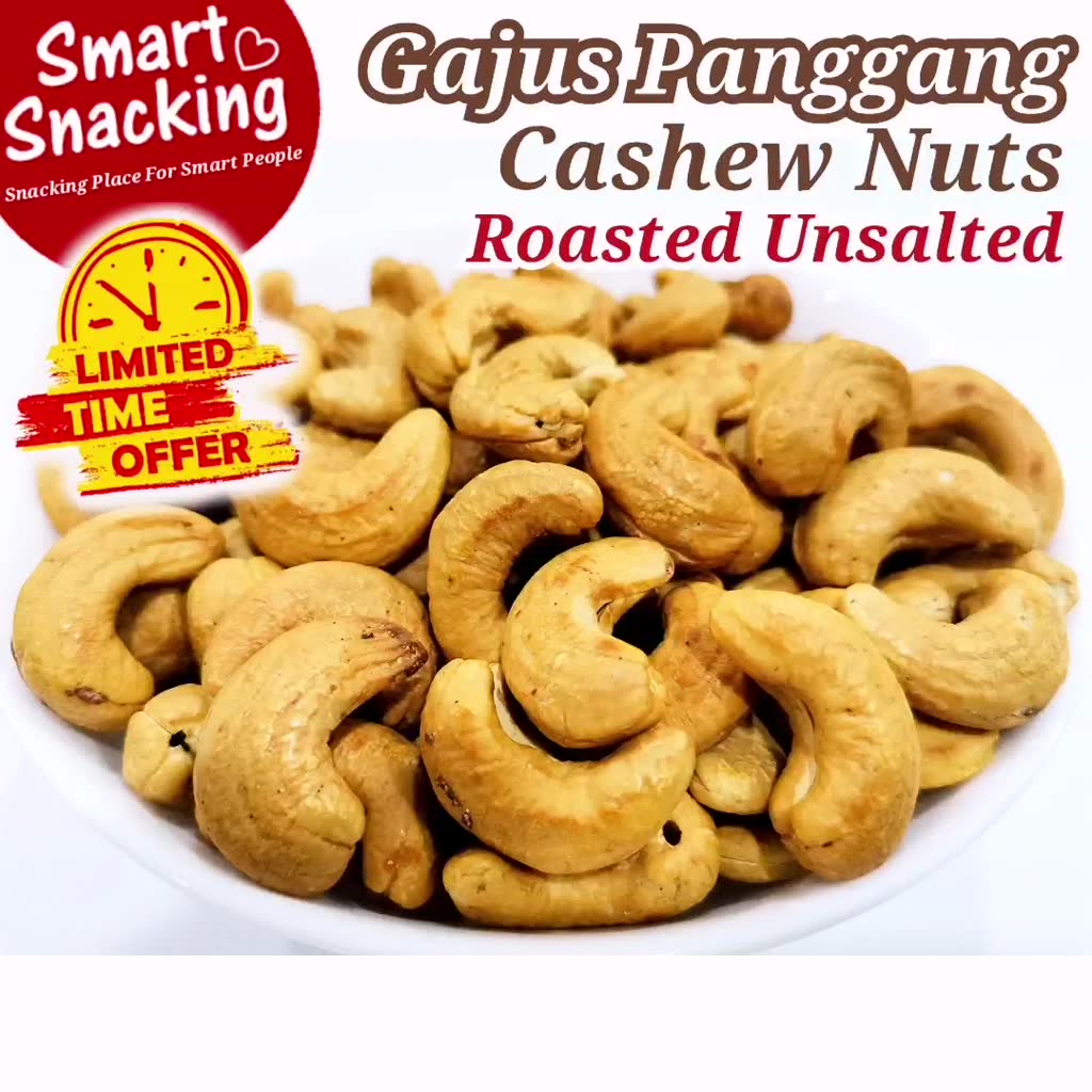 Gajus 1kg - Gajus Murah - Gajus Panggang - Cashew Nuts Roasted - Gajus ...