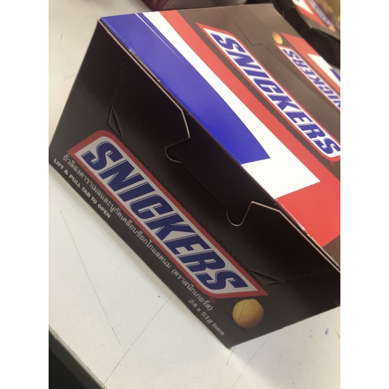 Snickers chocolate bar 21.5g x24 /51g x24 Mars chocolate bar | Shopee ...