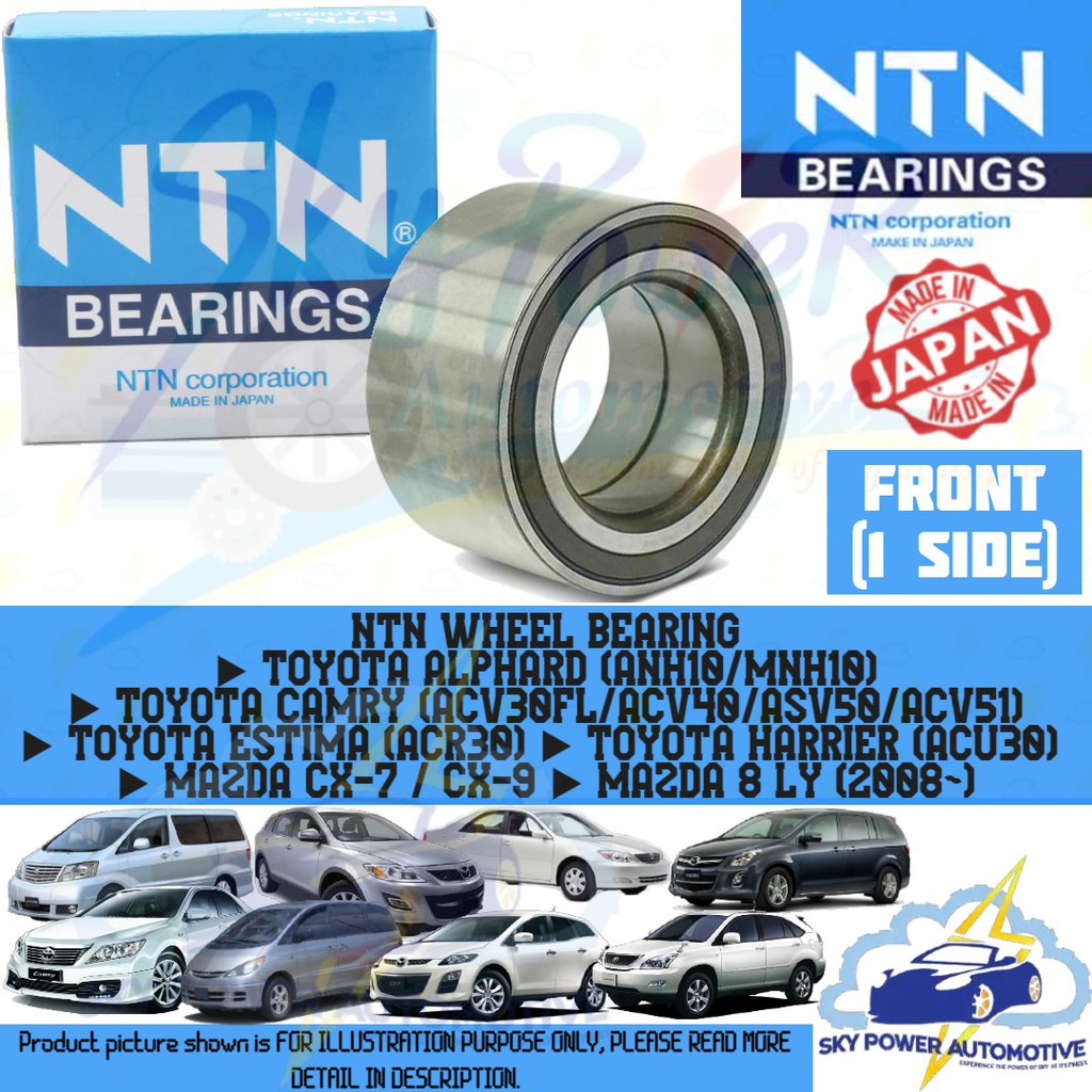 TOYOTA ALPHARD(ANH10)/CAMRY(ACV30FL/ACV40/ASV50)/ESTIMA(ACR30)/ HARRIER/MAZDA CX7/CX9/MAZDA 8 ...