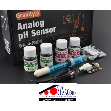 [DFRobot] Gravity: Analog pH Sensor / Meter Kit v2 For Arduino | Shopee Malaysia