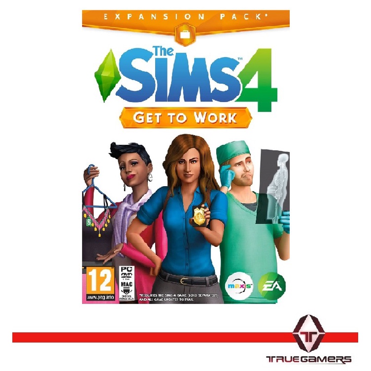 PC THE SIMS 4 GET TO WORK EXPANSION PACK | Shopee Malaysia