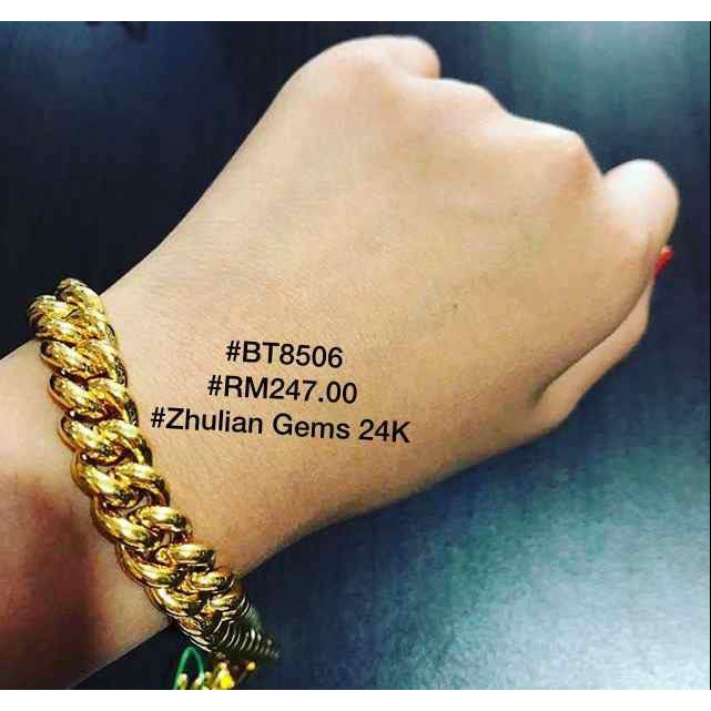 Rantai Tangan Saduran Emas 999 by ZHULIAN, BT5039 | Shopee Malaysia
