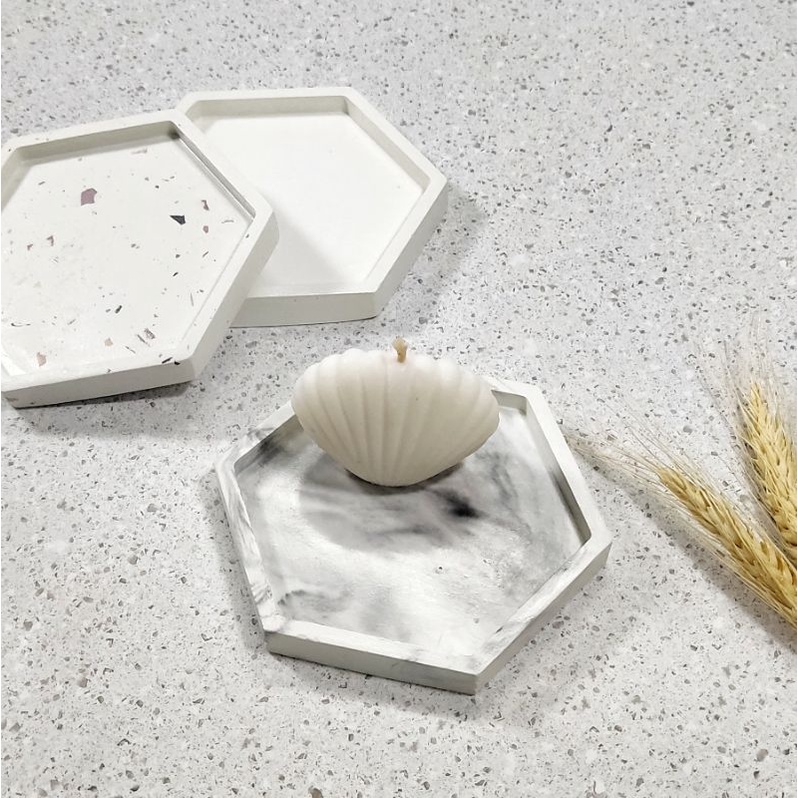 Geometric Pot/Glass Coasters | Cement | Concrete | Planter/glass ...
