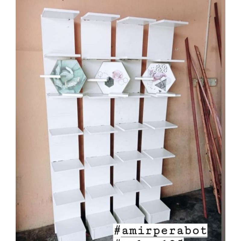 RAK PUTIH SAIZ 24",36",58" / SHELVE | Shopee Malaysia
