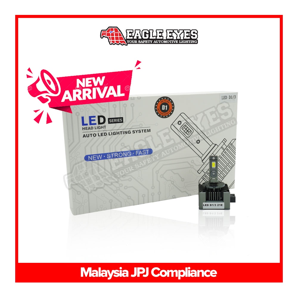 D SERIES LED HEADLIGHT BULB D1S D2S D3S D4S D5S D8S 6000K | Shopee Malaysia