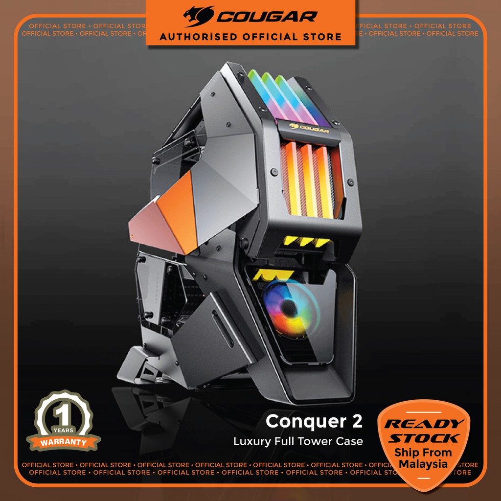 COUGAR CONQUER 2 Full Tower Case | Shopee Malaysia
