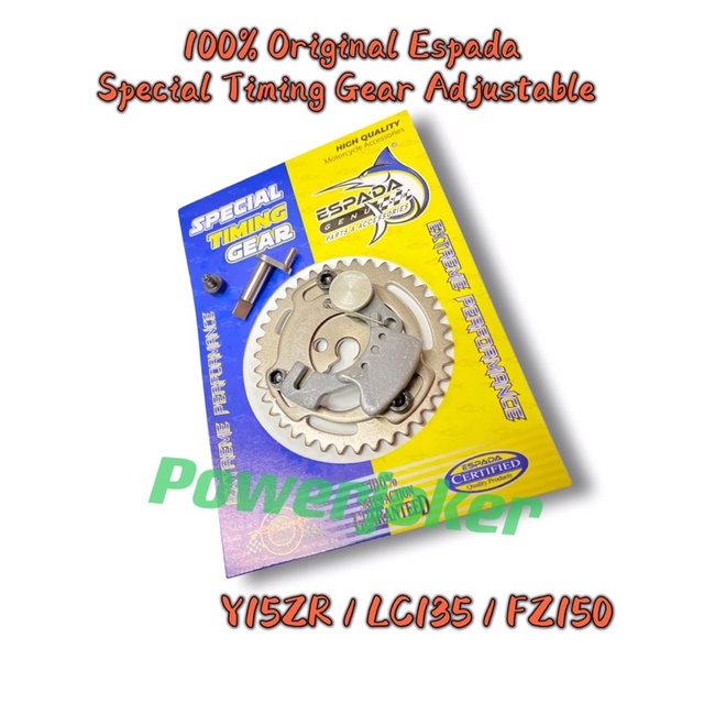 LC135/Y15ZR/Y15/FZ150 (100% Original Espada) Timing Gear Adjustable ...
