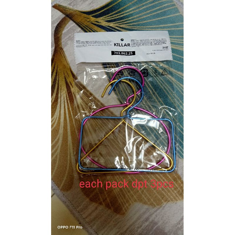 new ikea killar hanger 5packs (15pcs) | Shopee Malaysia