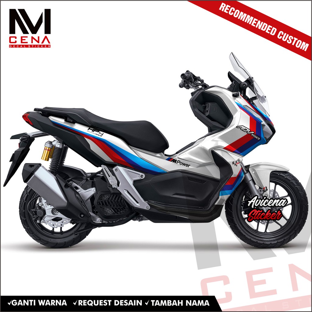 Sticker Decal Honda ADV 150 full body, Dekal ADV, Sticker ADV 150 ...