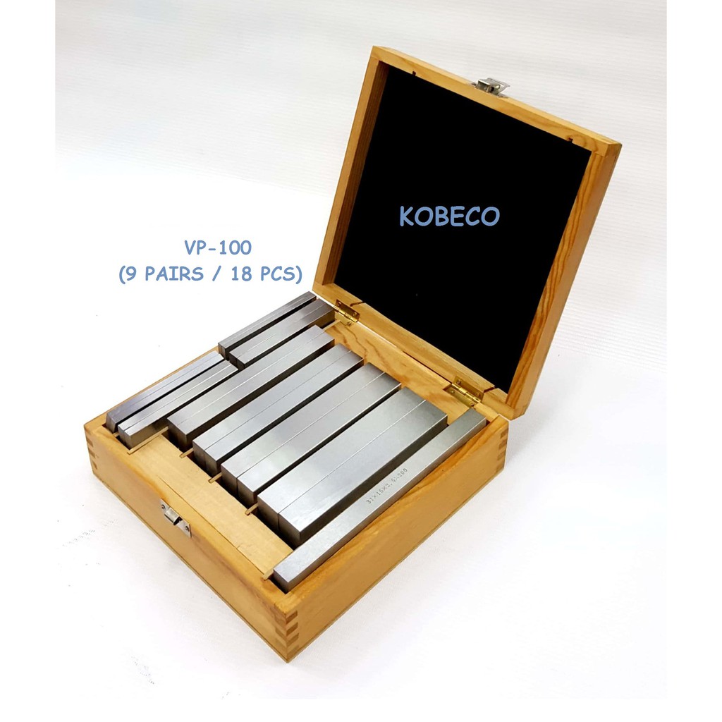 VP-100 PRECISION PARALLEL BAR SET WITH (9PAIRS / 18PCS) IN 1 SET ...