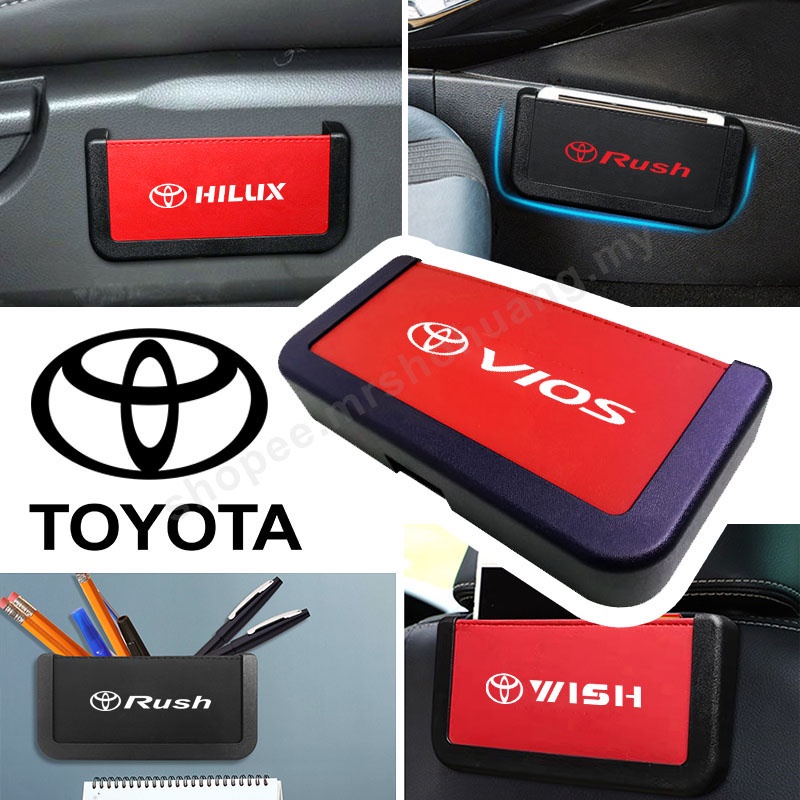 Car Storage Box For Toyota Wish Vios Hilux Rush Avanza Altis Camry ...