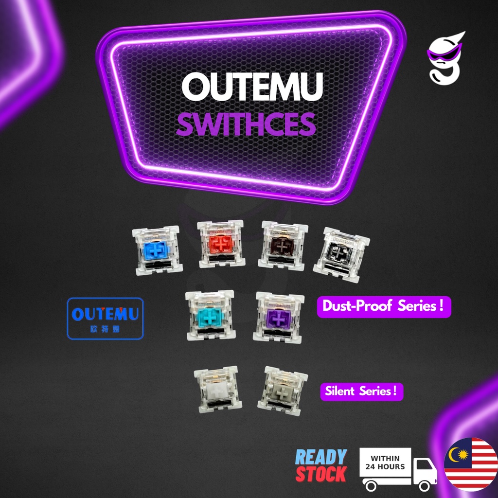 OUTEMU Switches Pack of 10 Pcs | DIY Mechanical Keyboarded | AXIS | 3 ...